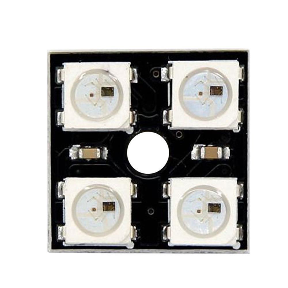 Buy WS2812B 2*2 4-Bit Full Color 5050 RGB LED Lamp Panel Light For ...