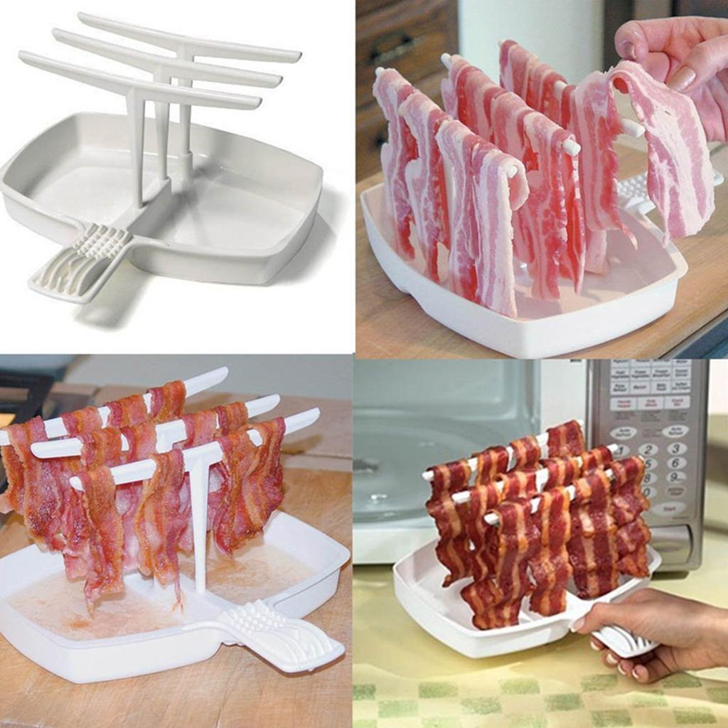 Buy JAMES6 Household Bacons Tray Rack Microwave Oven High Temperature ...