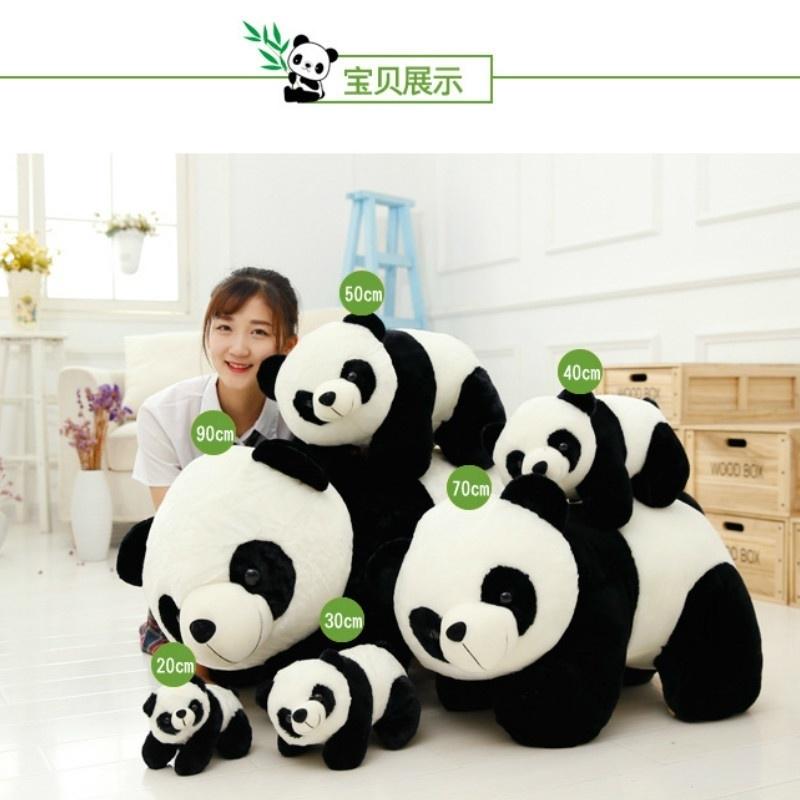 Plush Panda Cartoon Creative Soft Stuffed Animals Baby Lovely Gift ...