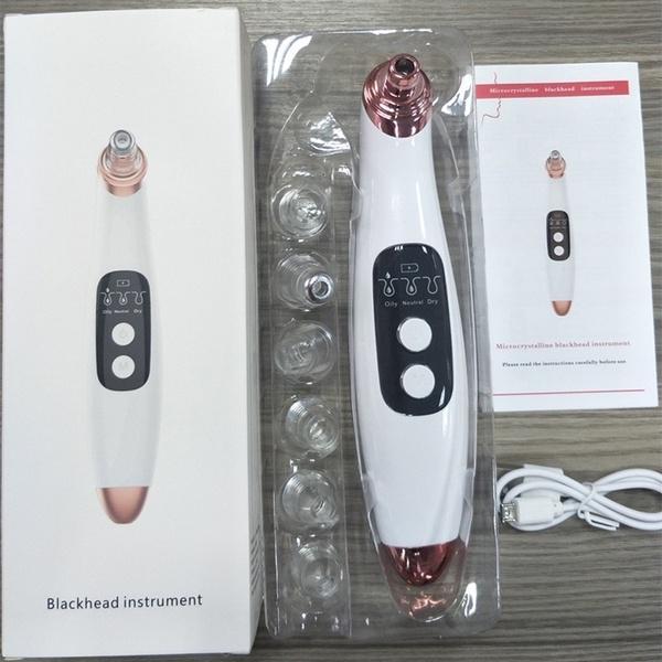 Buy Beauty Cleanser Machine Electric Blackhead Facial Zit Pore USB Spot ...