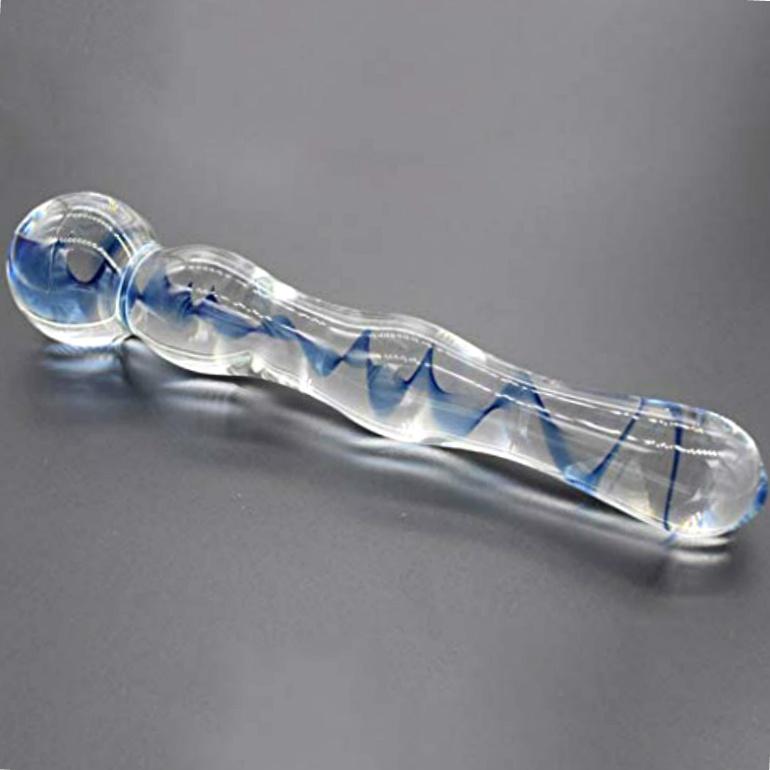 Satın alın Length 18cm Healthy Glass Massage Wand Crystal | Joom