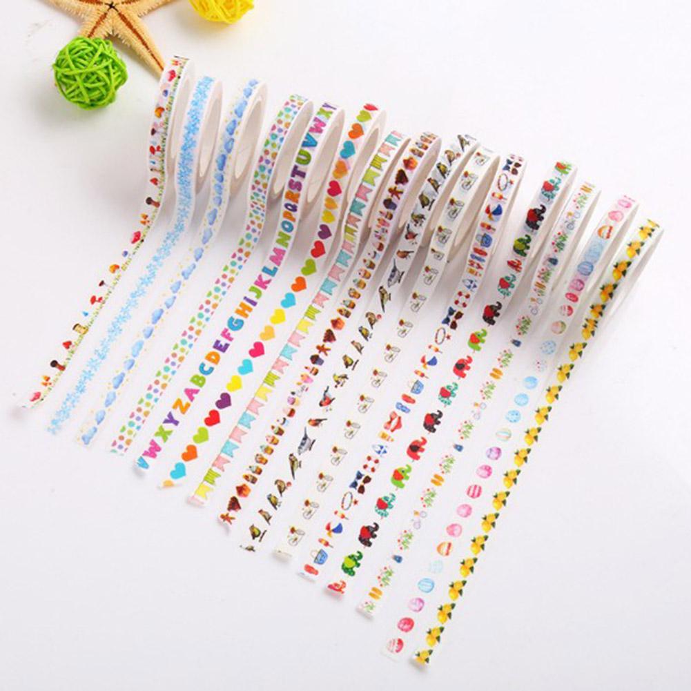 Buy Washi Tape Adhesive Tape DIY Sticker Label Masking Tape Student ...