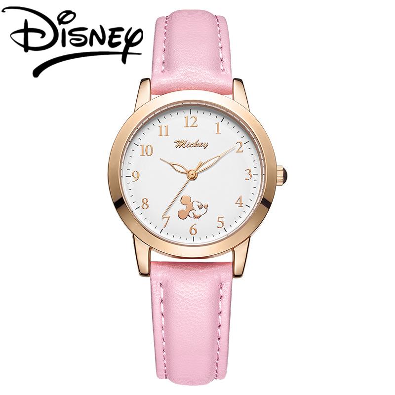 Buy Disney Mickey Minnie Quartz Girl Waterproof Student Fashion Gifts ...