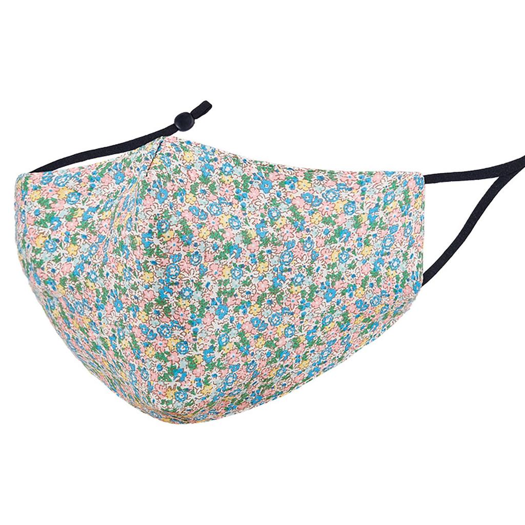 Cheap Adult Floral Mask Adjustable Three-layer Washable And Breathable ...