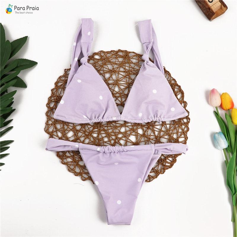 Buy 2020 New Sexy Bikini Set Women Strings Swimwear Halter Bathing Suit ...