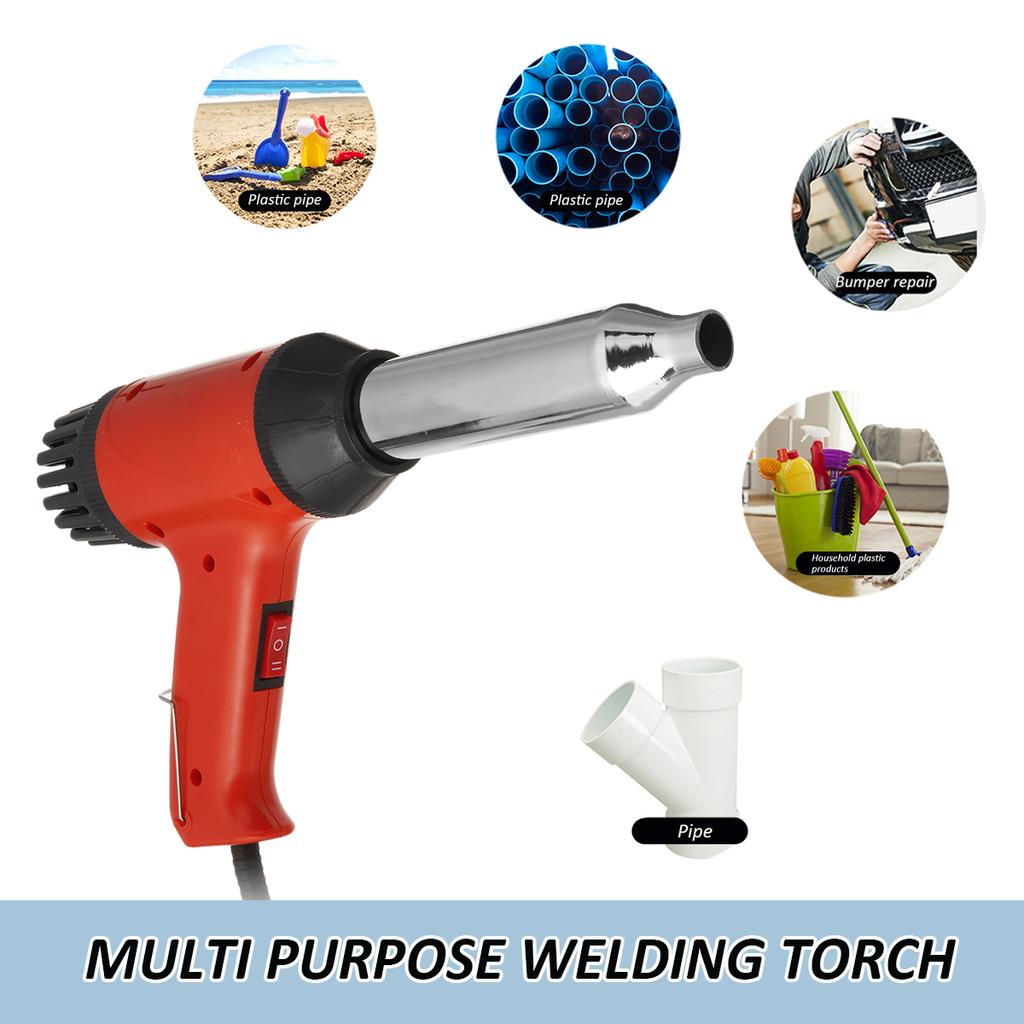 220V 750W Adjustable Temperature Hot Air Torch Electric Heat Gun ...