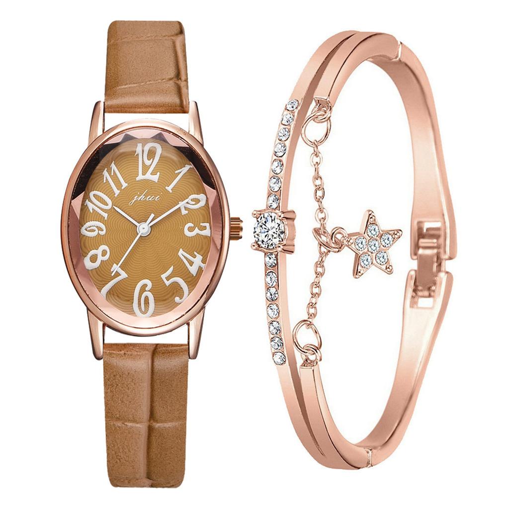 Buy Galety Sleek Minimalist Fashion With Strap Dial Women's Quartz ...