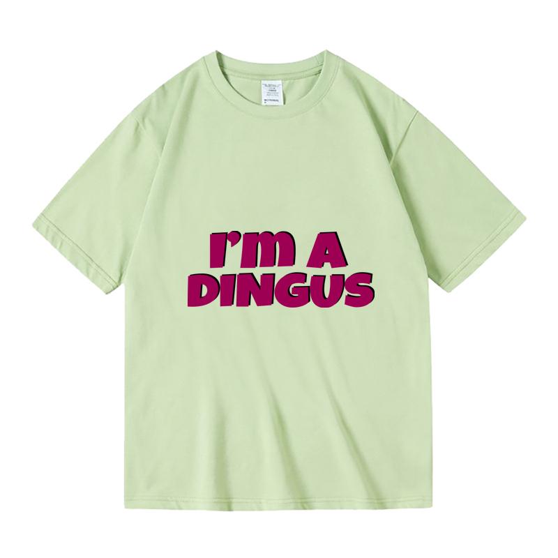 Buy 210 GSM Men's Heavy 100% Cotton T-Shirt Self Proclaimed Dingus ...