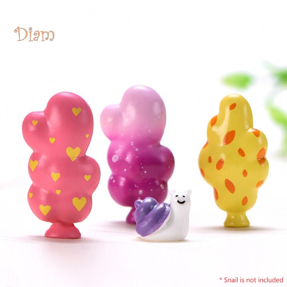 Buy Obsessed 10Pcs Simulated Vine Beanstalk Heart Micro Landscape Plant ...