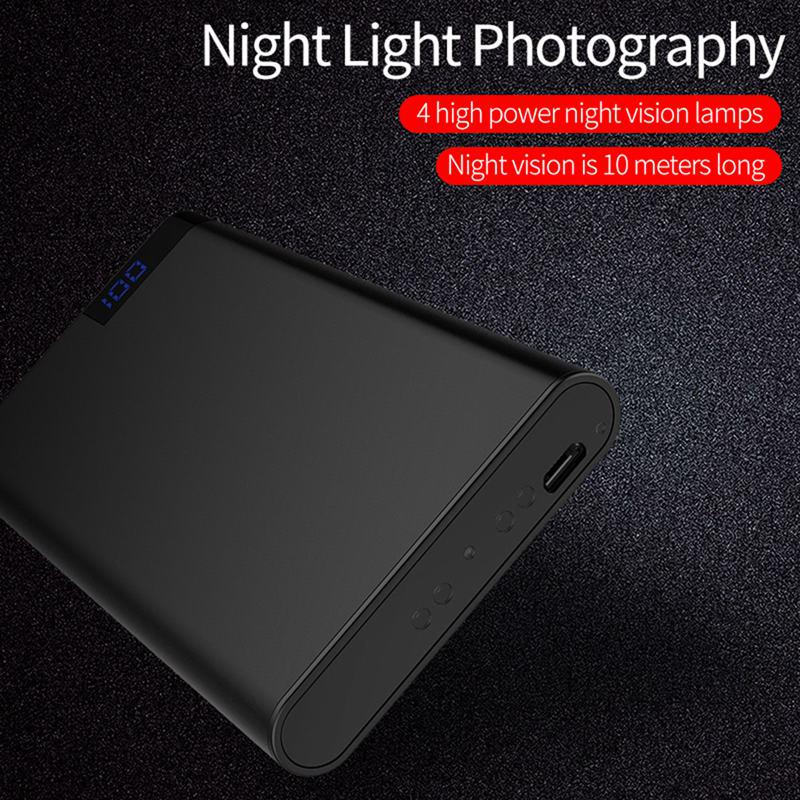 10000Mah Power Bank 4K Wifi Hd 1080P Gizli Kamera Gece Görüş Dvr ...