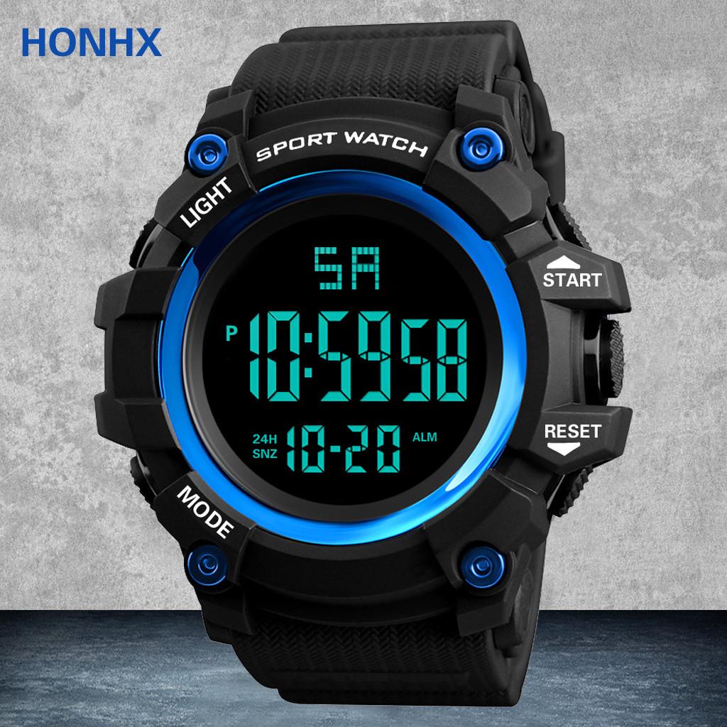 Buy Luxury Men Analog Digital Outdoor Watch Military Sport LED ...