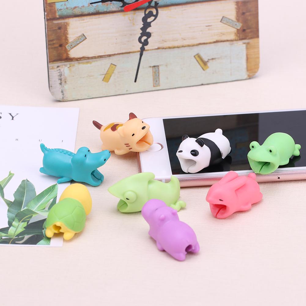 Buy Cute Bite Cartoon Animal Cable Protector Cord Wire Protection Cable ...