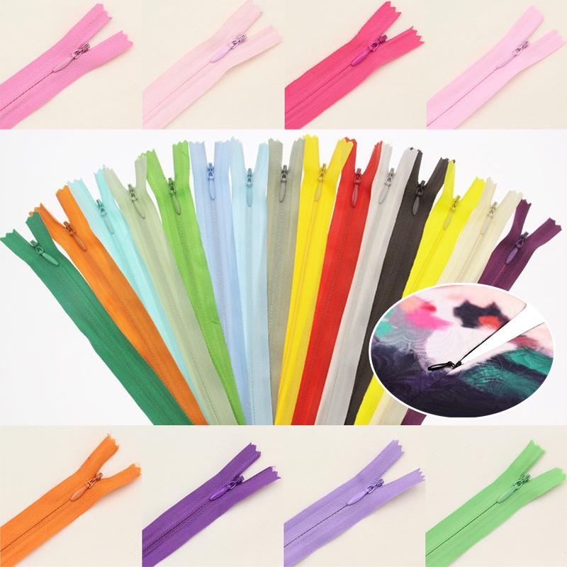 Buy 10PCS Invisible Zippers 28cm Mixed Nylon Coil-zipper at affordable ...