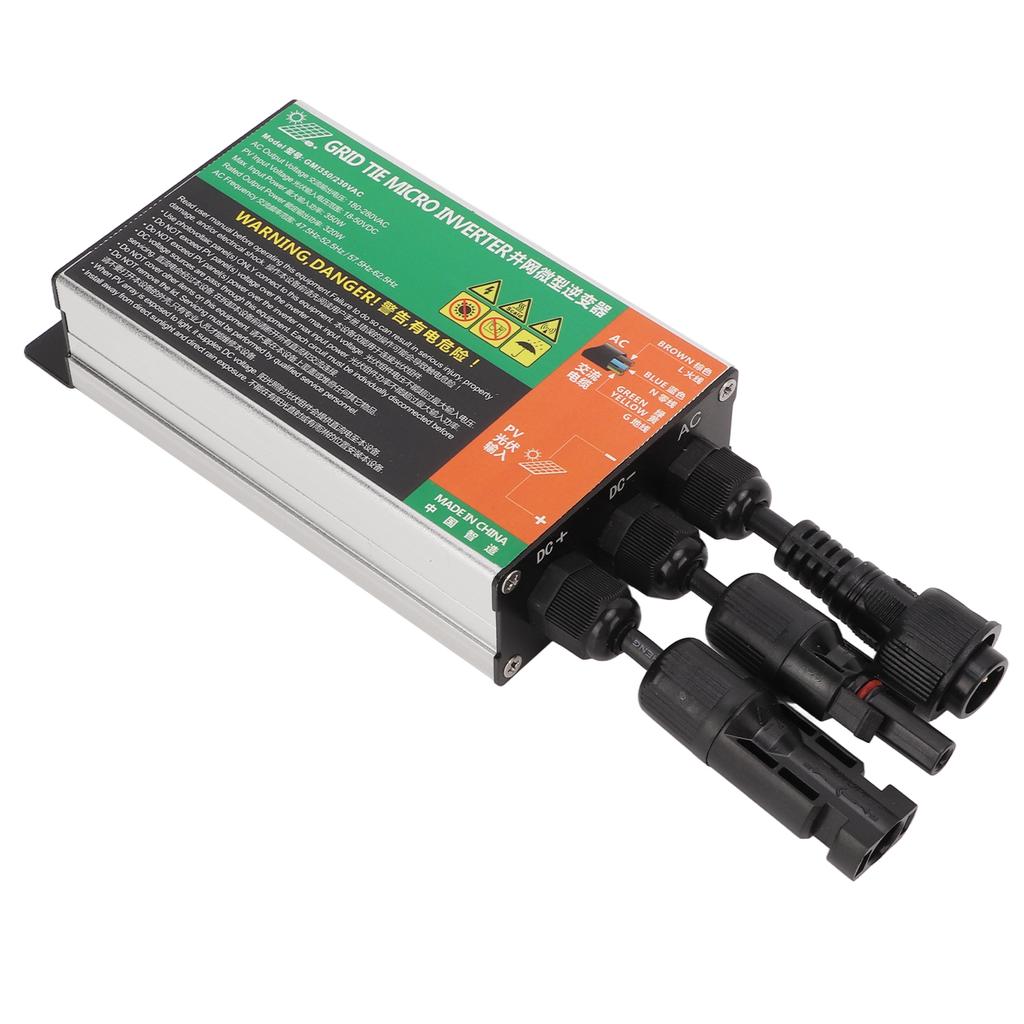 Buy Solar Micro Inverter 350W 230V MPPT Grid Connected IP55 Sine Waving ...