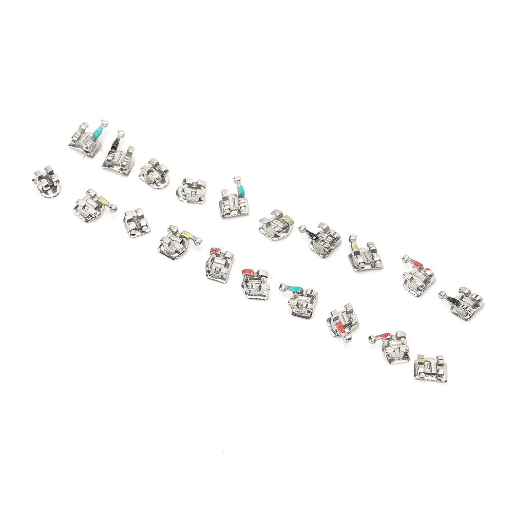 Buy 20pcs Orthodontic Metal Dental Bracket Brace Self‑Ligating Dentist ...