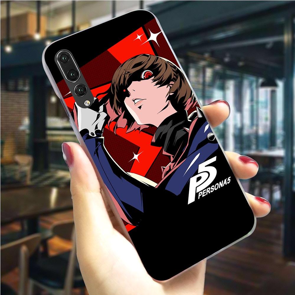 Persona 5 P5 Game Phone Case for Huawei P20 Lite 2018 Cover P9 P10 P30 ...