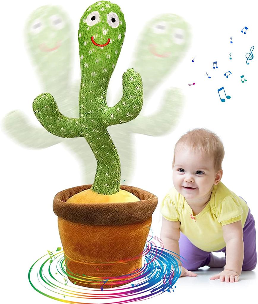 Cheap Singing Dancing Cactus Toy Repeat What You Say, Talking Cactus ...