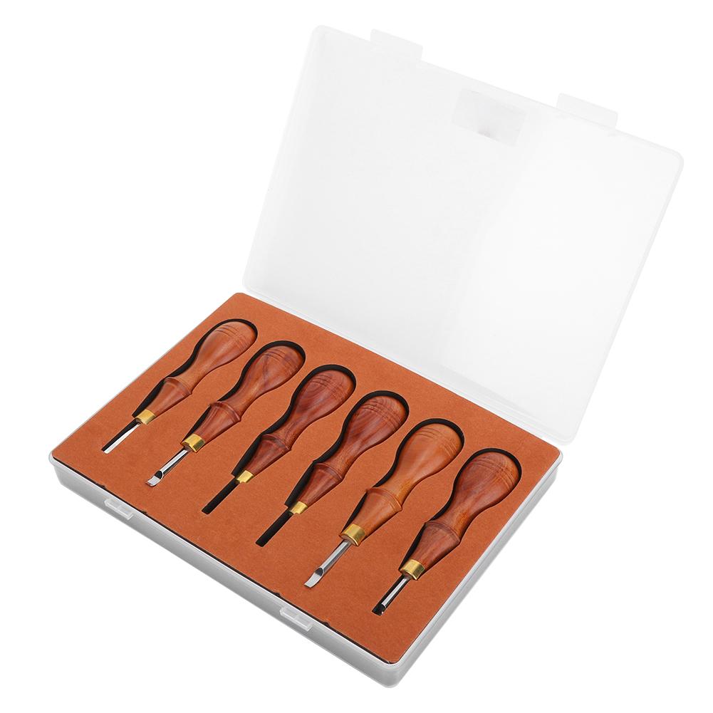Cheap 6pcs Wooden Handle Stainless Steel Watch Pry Watch Repair Tool ...