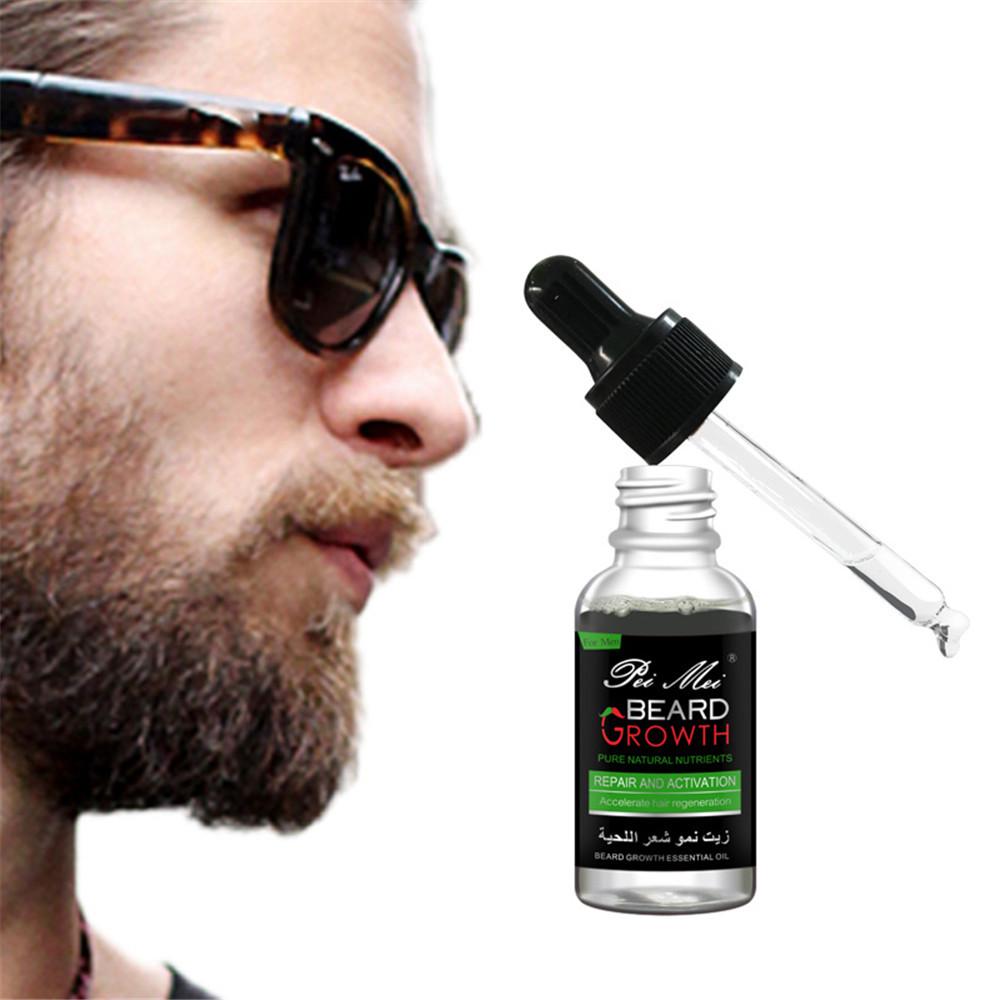 Men Liquid Beard Growth Fast Enhance Facial Whiskers Nutrition ...
