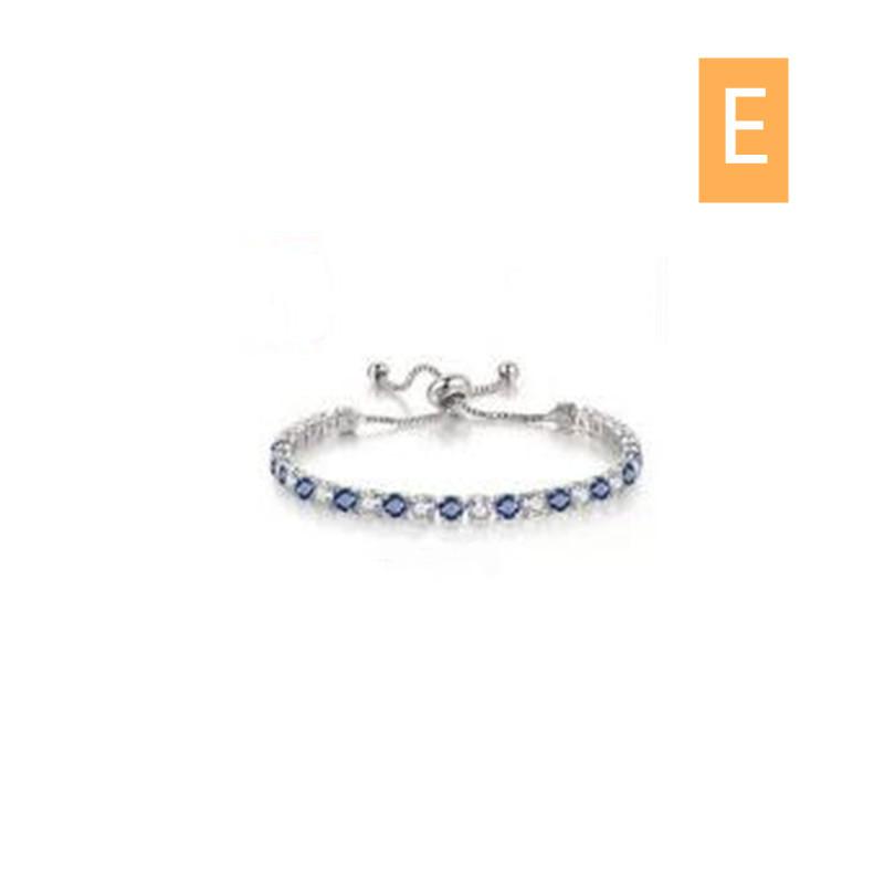 Cheap Charming Multicolor Rainbow Bracelet Women Rose Gold Color ...