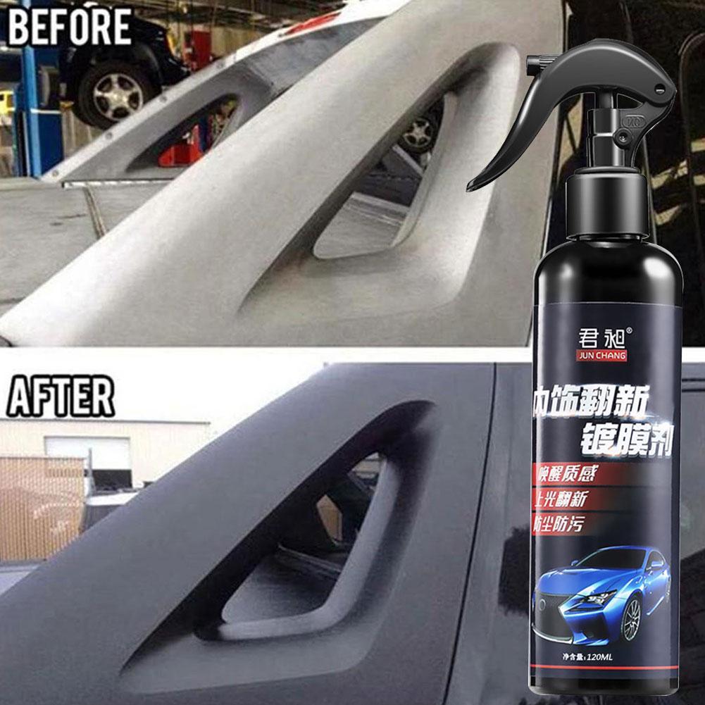 Buy 120ML Car Interior Leather Seat Refurbisher Agent Restoration ...