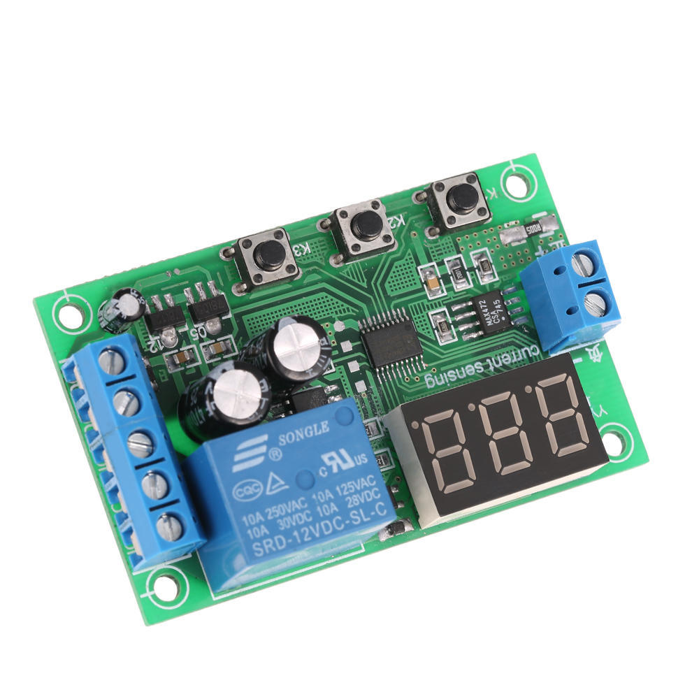 Buy 12V 0-10A DC Current Detection Module Current Sensing Detecting ...