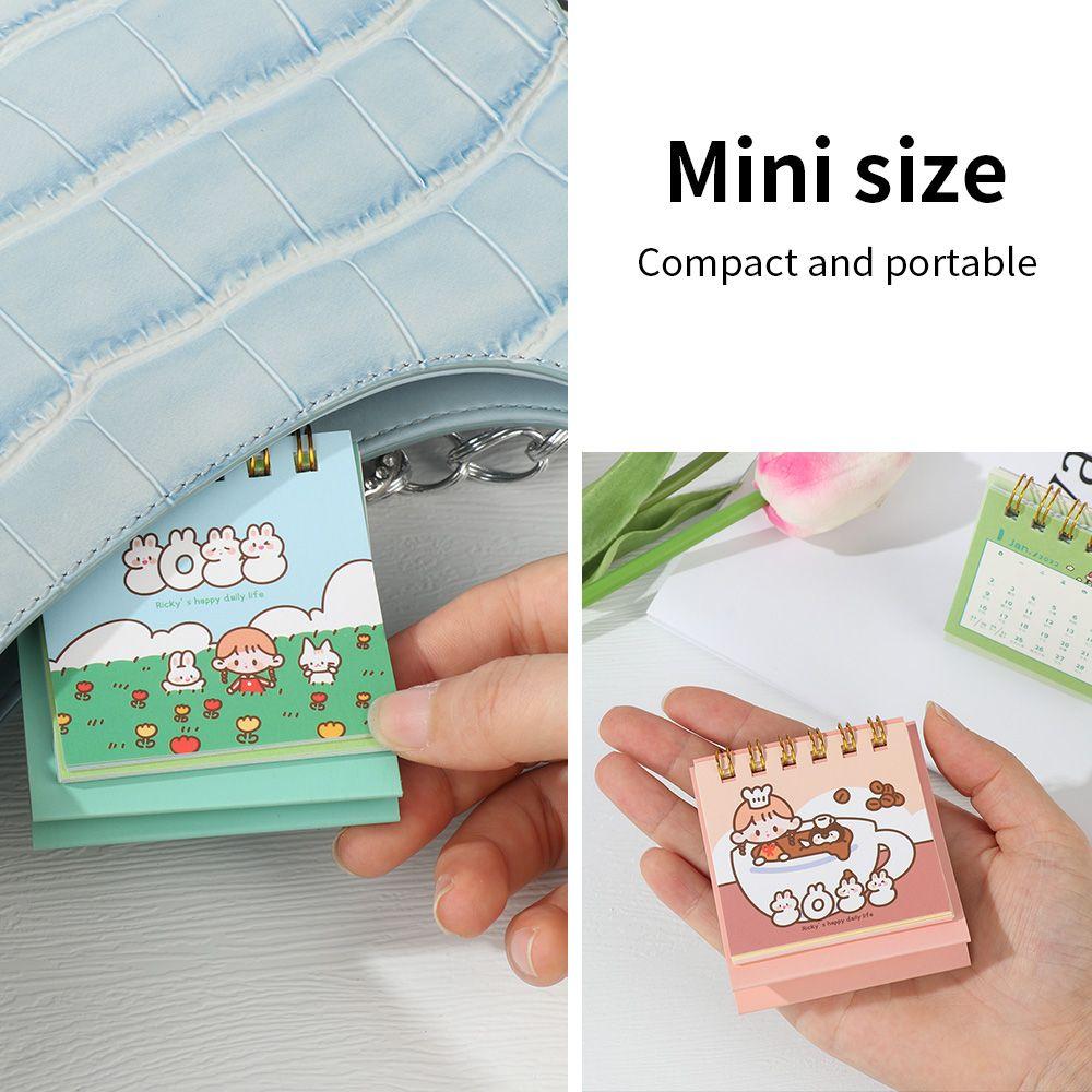 Buy Weekly Portable Yearly Agenda Organizer Desk Calendar Desktop ...