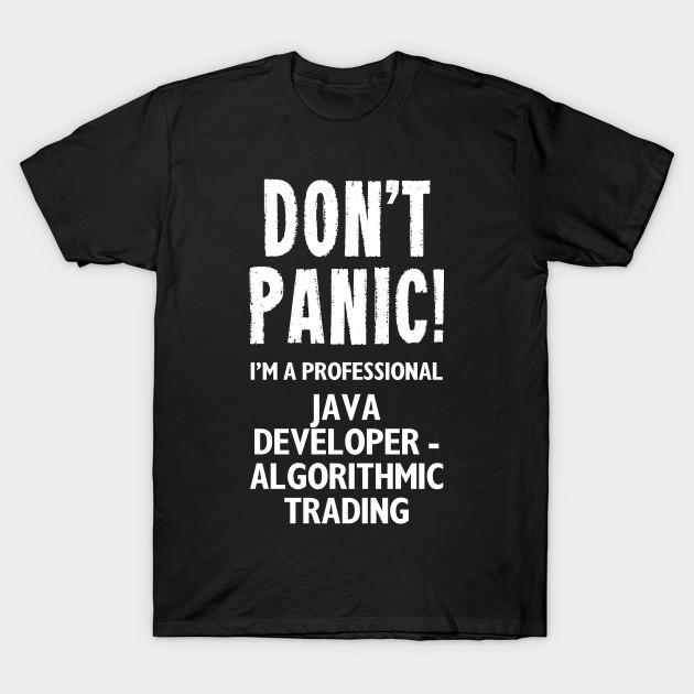 Buy Men Black Print T-shirt Super Large TShirt java developer ...