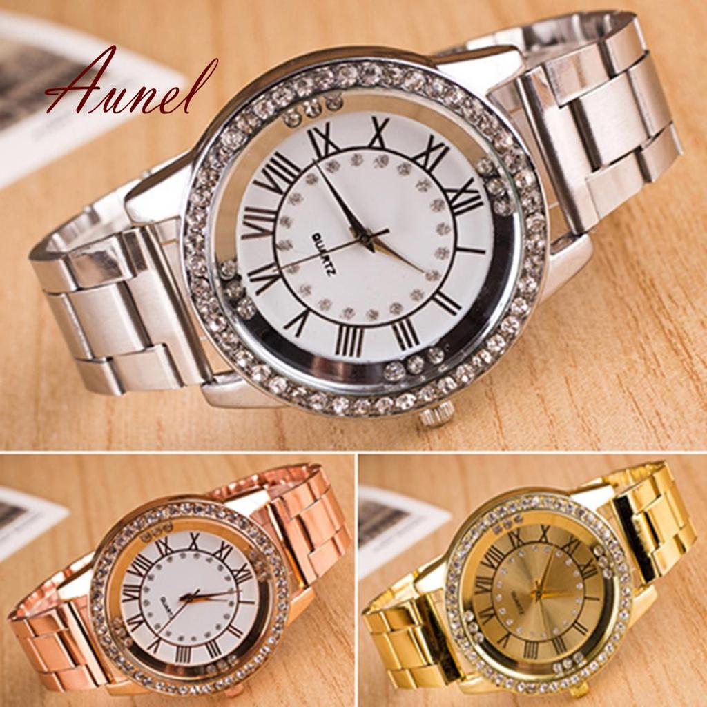 Buy Fantastic Roman Numerals s Round Dial Analog Quartz Wrist Watch at ...