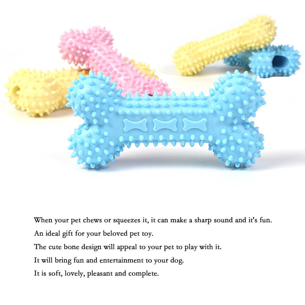 Buy TPR Pet Toy Thorn Bone Dogs Bite Chew Molar Tooth Cleaning Interactive Toys at affordable ...