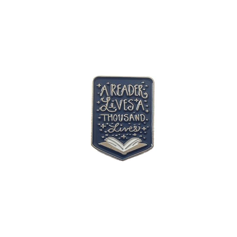 Cheap "The Book Was Better" Reading Pin Book Lapel Pins Bookish Badge ...