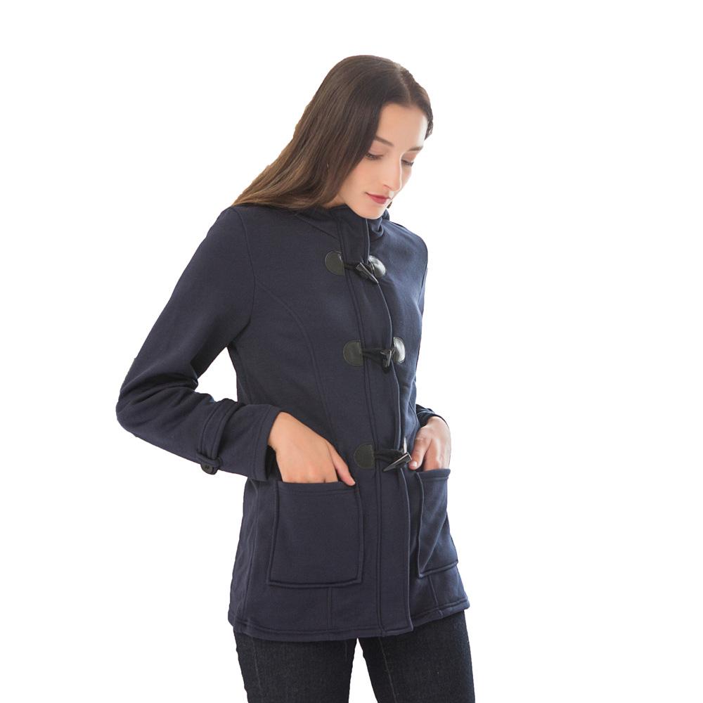 Buy Winter Women Hooded Thick Oversized Snow Coat Cotton Jacket Casual ...