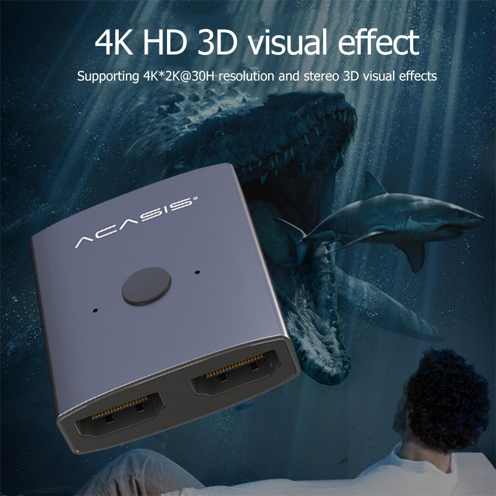 Buy ACASIS HD25 4K Bi-Direction HDMI Switcher Splitter for TV Box ...