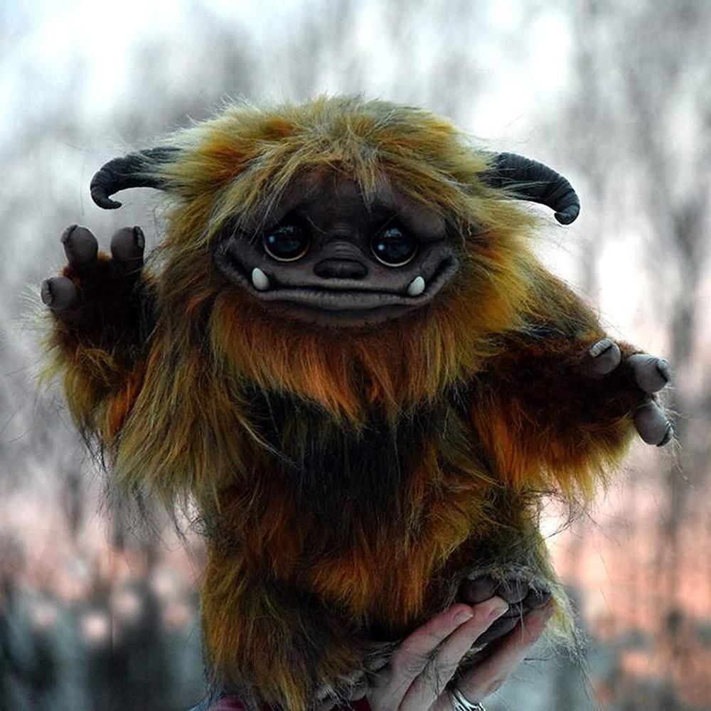 Buy Handmade Baby Ludo From Labyrinths Toy Funny Present Plush Doll at ...