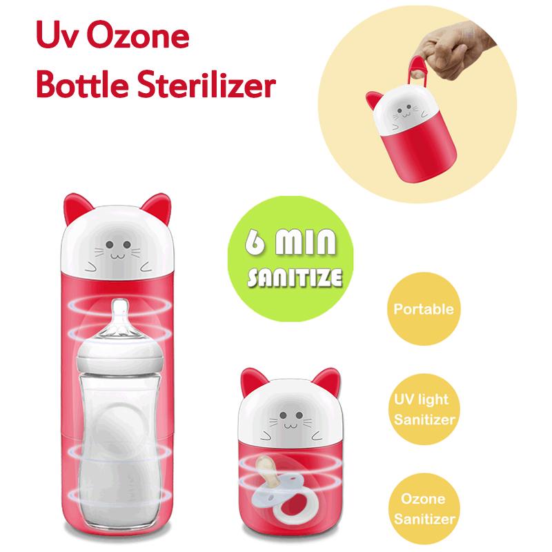 Buy Baby Bottle Disinfection Take-out Portable Uv Ozone Bottle ...