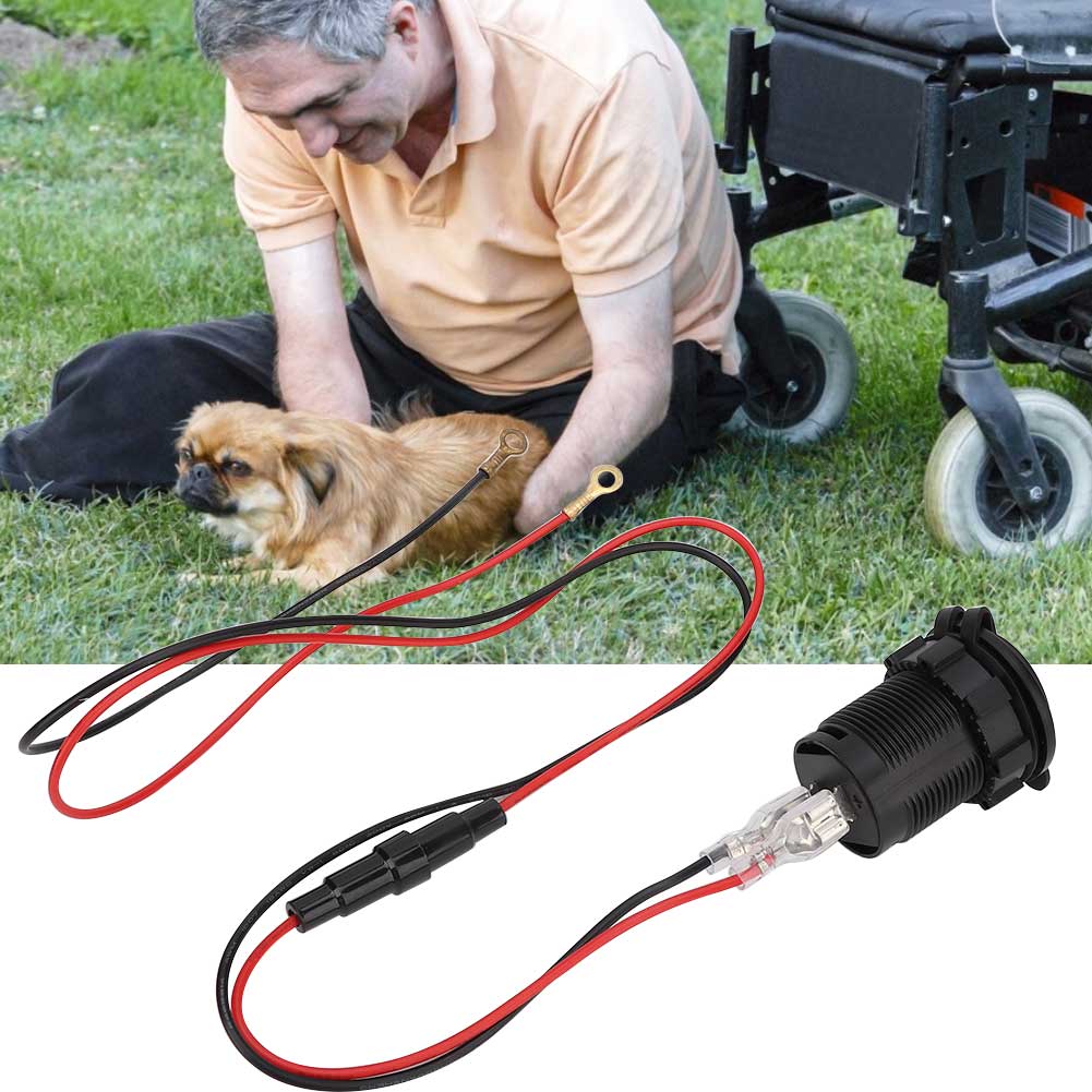 Buy Pro Electic Mobility Scooter USB Adapter Part Modification Assembly ...