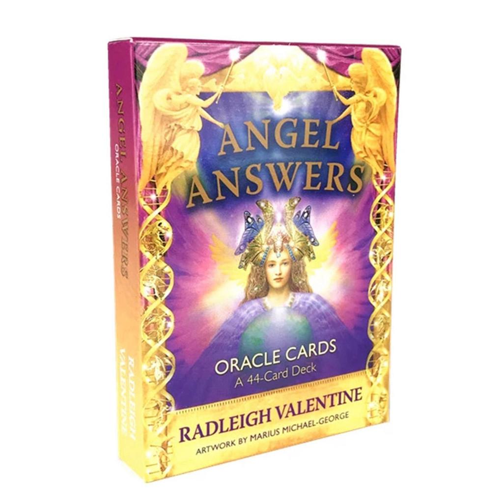 Buy English Romance Angel Answers Oracle Cards Lovers Gift Traditional ...