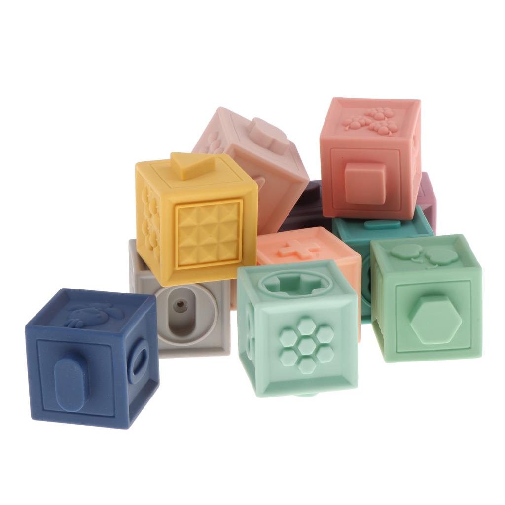 Buy Baby Grasp Toy Building Blocks 3D Touch Hand Soft Balls Toys ...