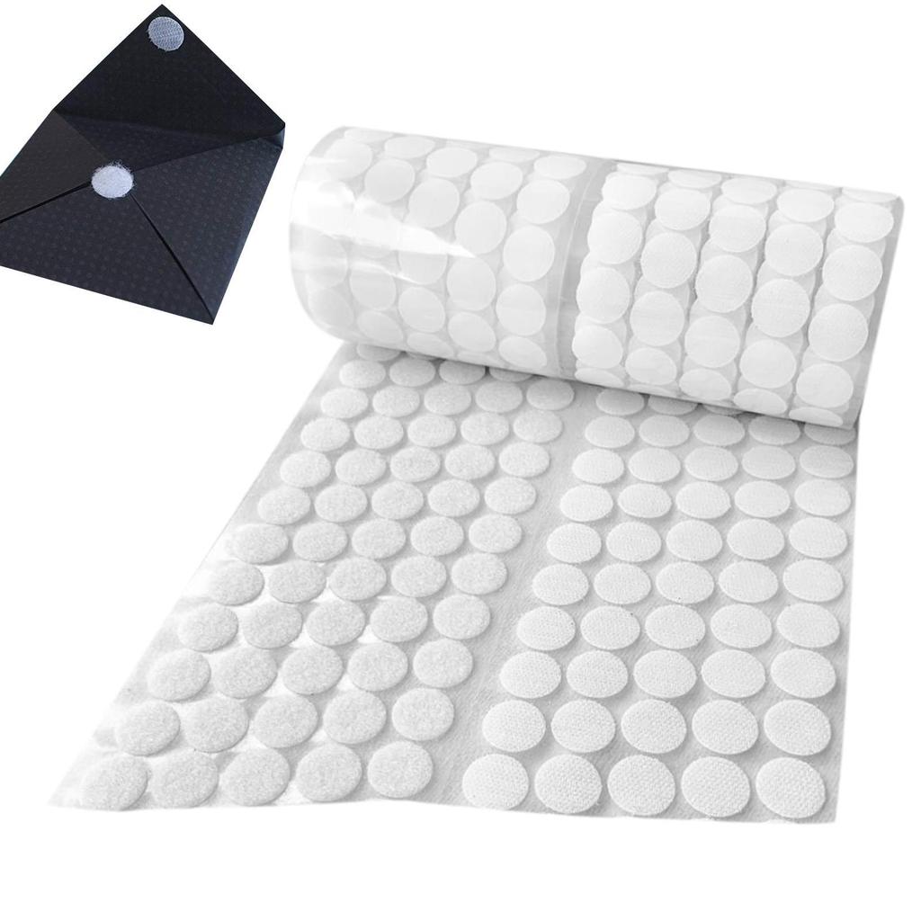 Kaufe Sticky Back Tape|500 Pieces Self Adhesive Dots Tapes with 2 Sizes ...