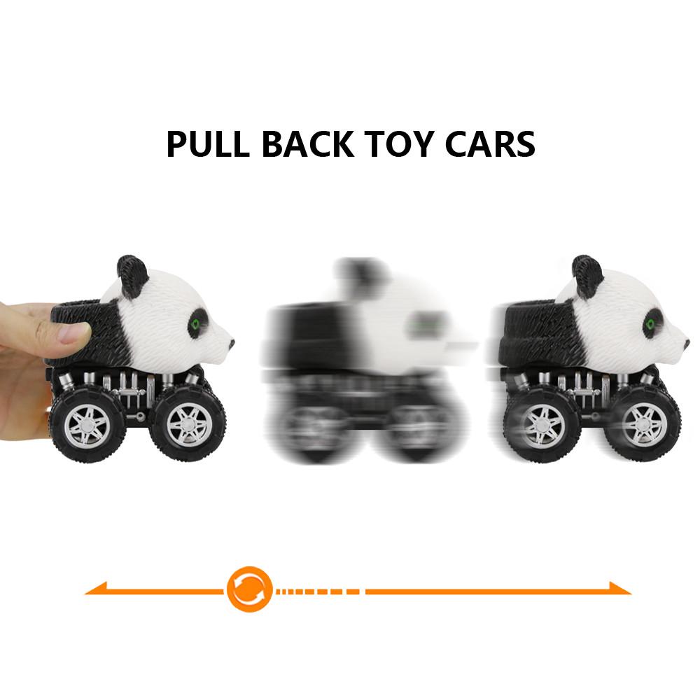 Buy Kids Friction Powered Pull Back Vehicle Mini Animal Car Toy For ...