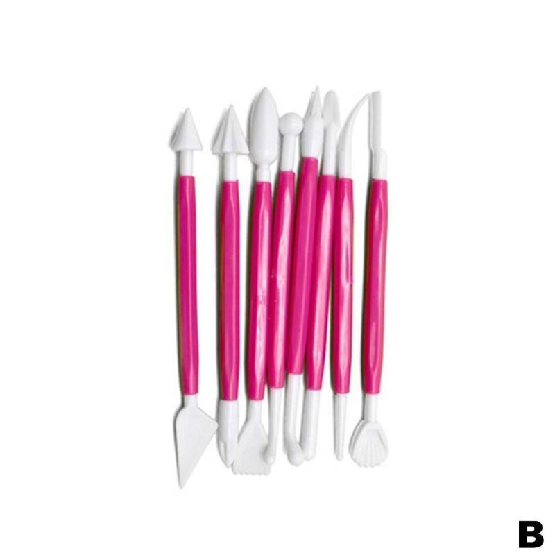 Buy 8pcs MODELLING TOOLS CAKE DECORATING BAKING SUGARCRAFT ICING C9R5 ...