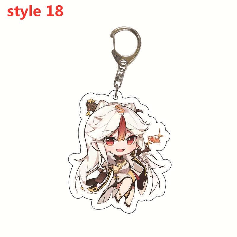 Buy 1Pcs Game Anime Genshin Impact Gorou Tartaglia Hu Tao Arataki Itto ...