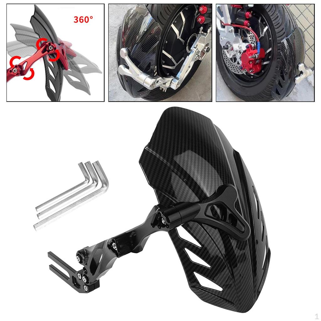 Cheap Motorcycle Rear Mudguard Adjustable CNC Aluminum Alloy Protector ...