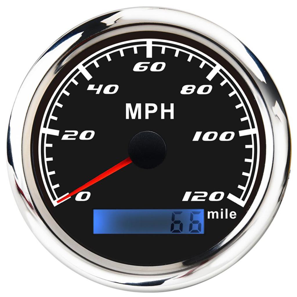 Buy Marine Boat GPS Speedometer Indicator Gauge Meter Rudder Sensor ...