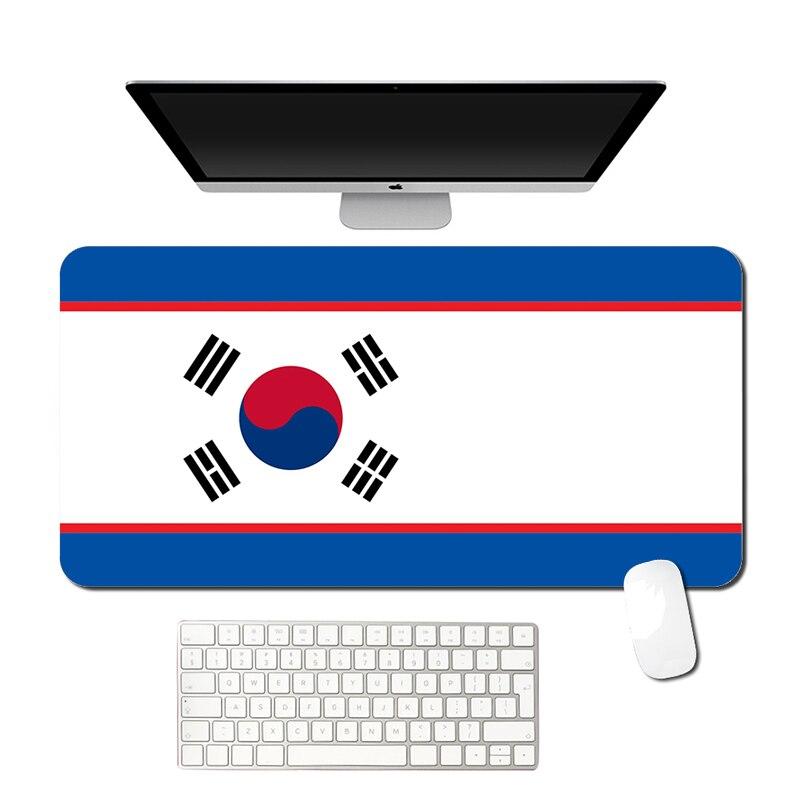 Buy National Flag Mouse Pad Gamer Accessories Desk Mat Cute Girl Mouse ...