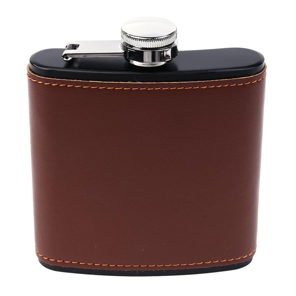 Cheap NUZAMAS 304 Stainless Steel Hip Flask 6oz Pocket Liqueur Whiskey ...
