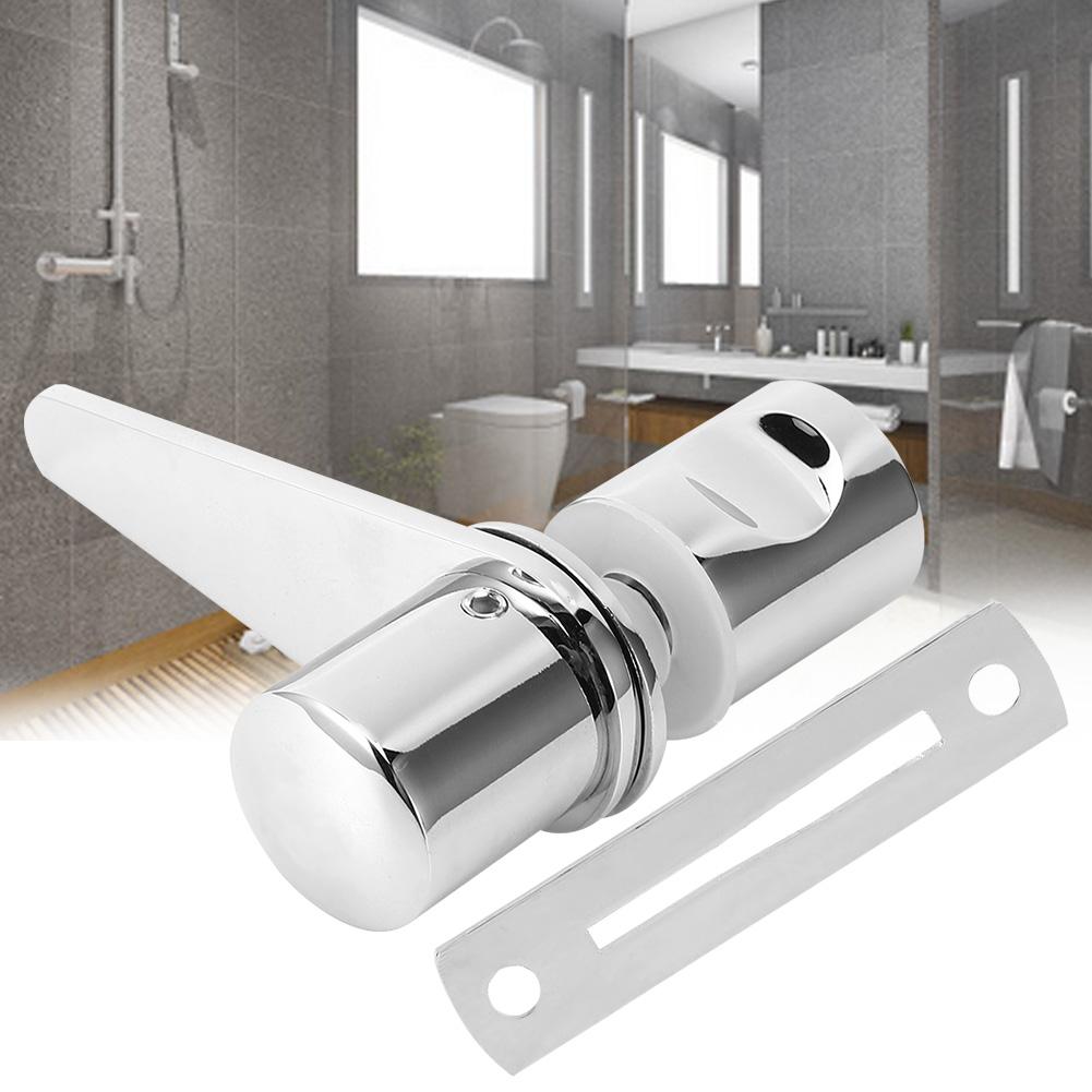 Buy Bathroom Glass Door Lock Shower Room Lock For Home Office Doors Use ...