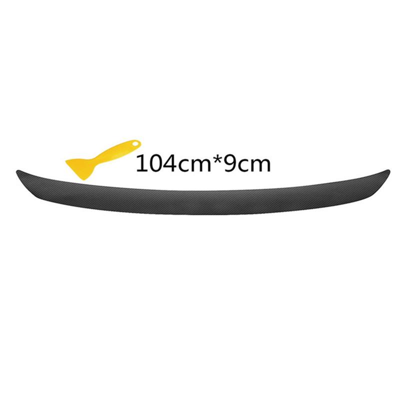 SUV Car Rear Bumper Guard Trunk Cover Carbon Fiber Protector Sticker ...