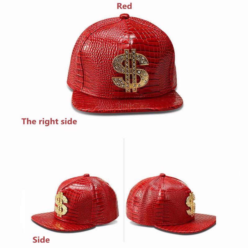 Cheap 4Colors Club Unisex Adjustable Hip Hop Shining Sun Hat Dollar ...