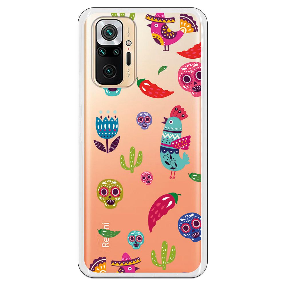 Carcasa para Xiaomi Redmi Note 10 Pro/Pro Max - Patron calaveras uygun ...